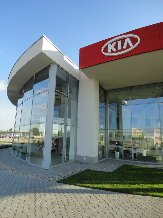 KIA showroom by www.istvanbarsony.com - Architizer
