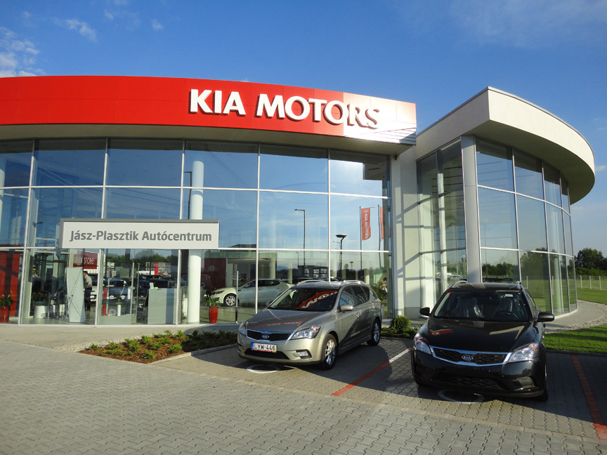 KIA showroom by www.istvanbarsony.com - Architizer