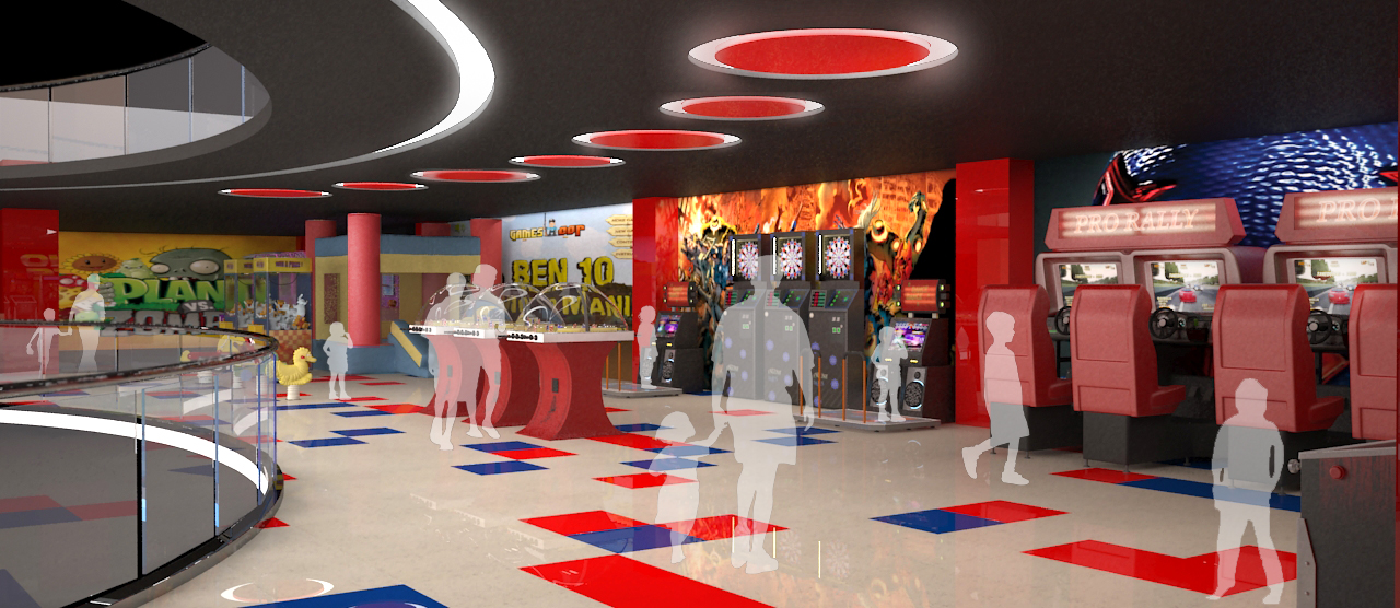 FOOD COURT & ENTERTAINMENT ZONE by DESGINERZ WORKSHOP - Architizer