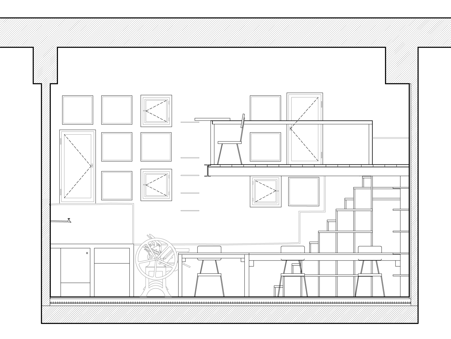 PEC: coworking space in Lavapies Market by PEC. Puesto en Construcción ...