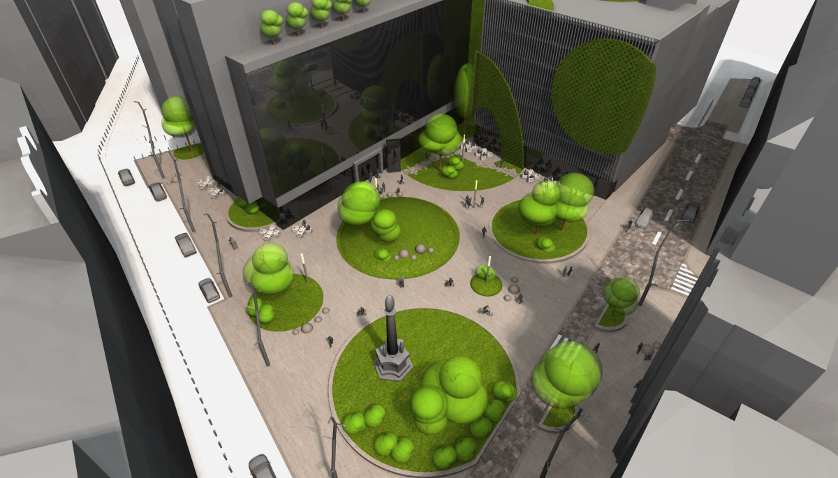 City center urban plan by www.istvanbarsony.com - Architizer