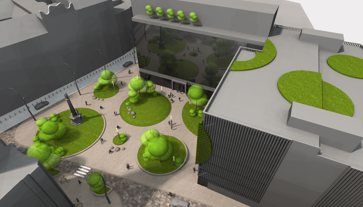 City center urban plan by www.istvanbarsony.com - Architizer