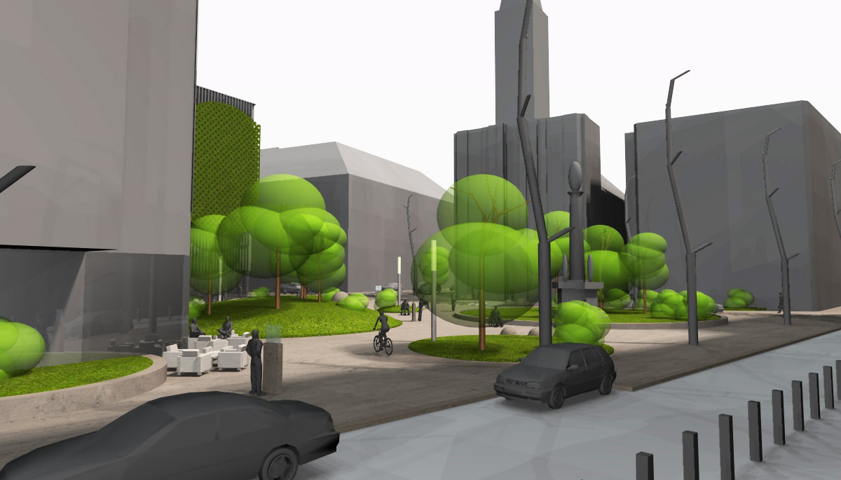 City center urban plan by www.istvanbarsony.com - Architizer