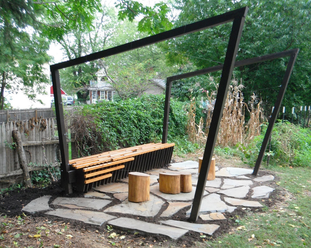 Grape Vine Pergola Experiment by metamechanics - Christopher Teeter, R ...