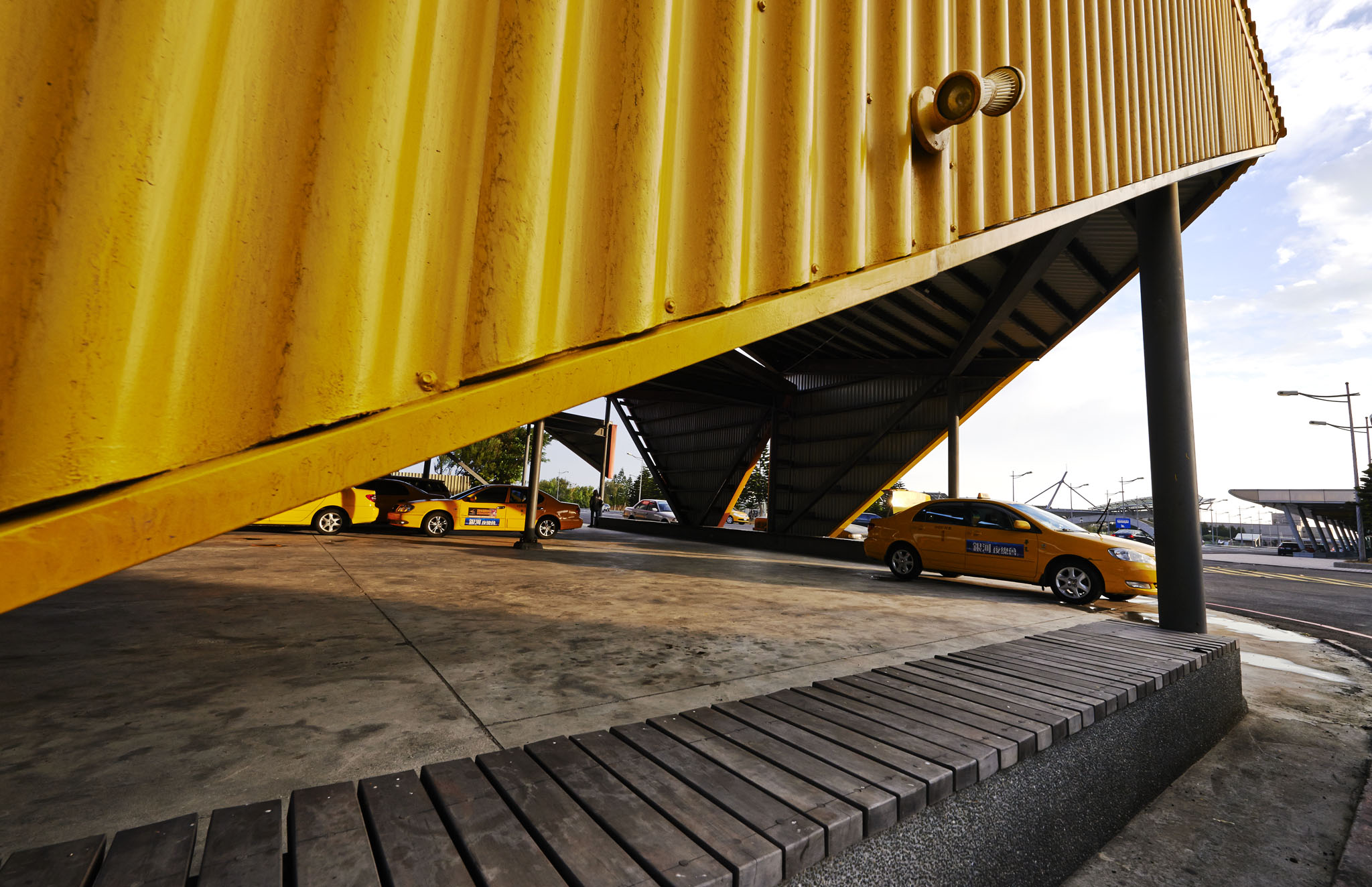 Magong Airport Taxi Parking Shed by CCL Architects & Planners - Architizer