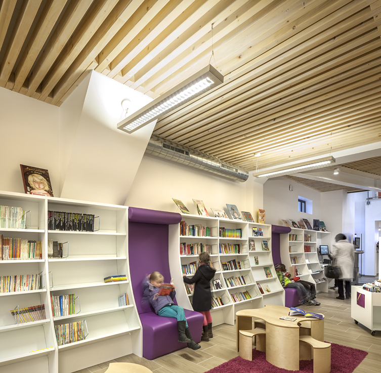 MEDIA LIBRARY - certified LEED® Platinum - Architizer