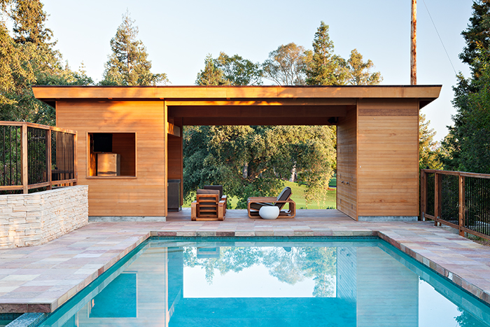 Modern Pool House by Klopf Architecture - Architizer