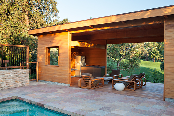 Modern Pool House by Klopf Architecture - Architizer