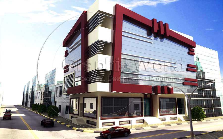 Proposal Commercial Building by Graphic World - Architizer