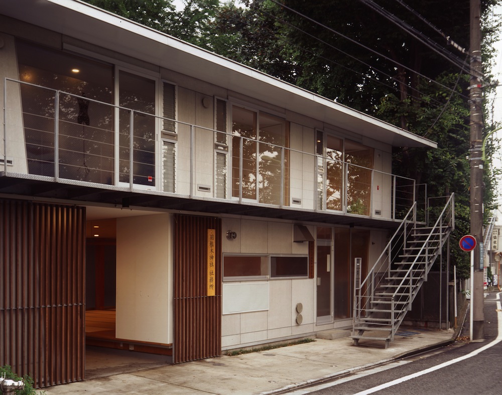 Hanegi shrine office by Ishida Architects - Architizer