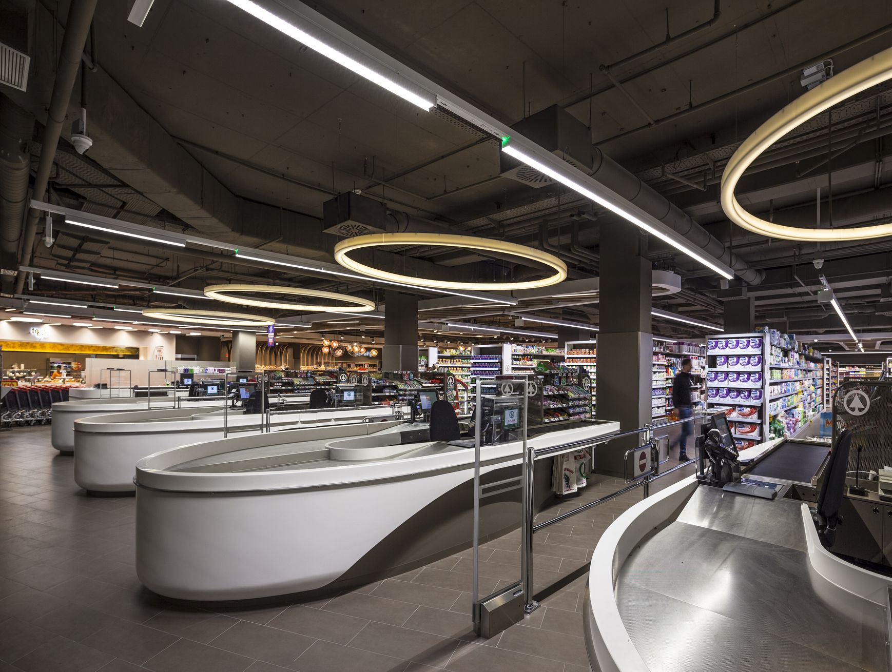 Spar Flagship Store Budapest, MOM Park by LAB5 architects - Architizer