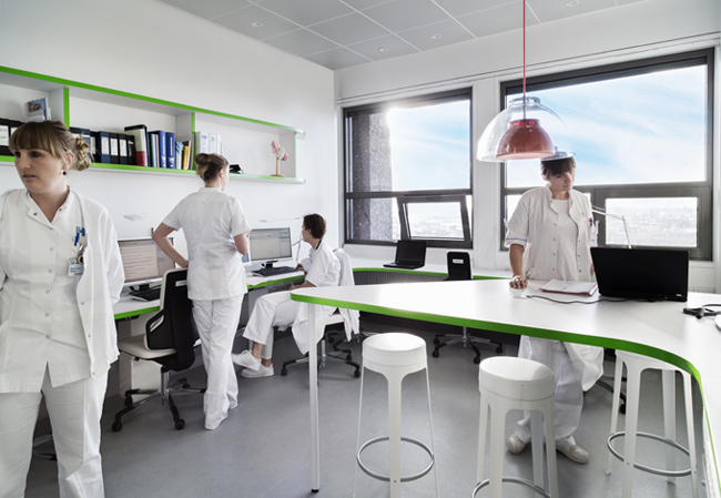 Copenhagen University Hospital by Rosan Bosch Studio - Architizer