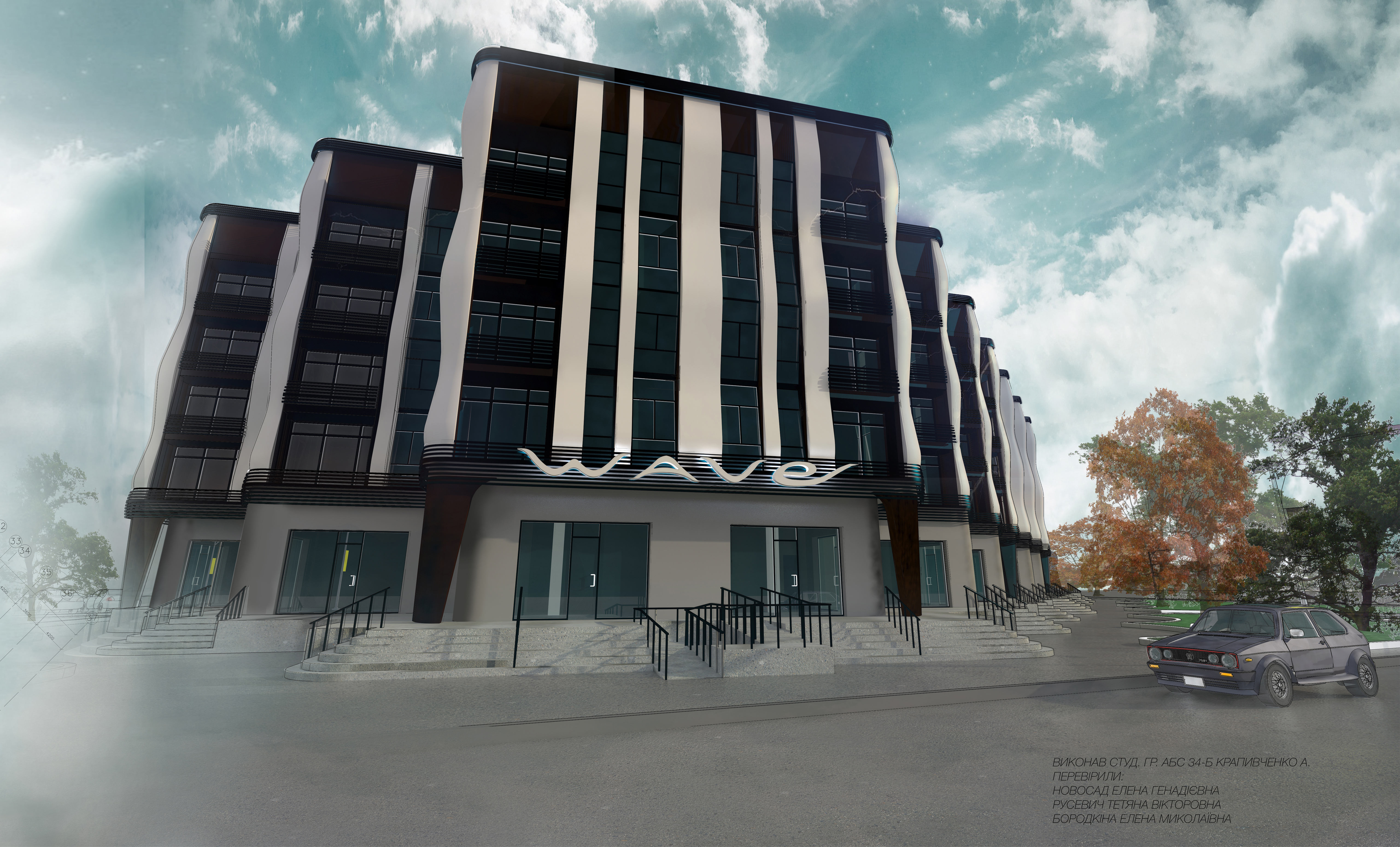 6 Floors Apartment Building by NO. Architects - Architizer