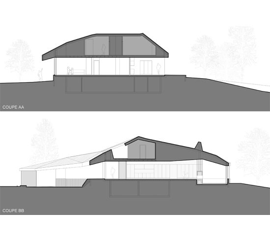 House in Commugny by bunq architectes - Architizer