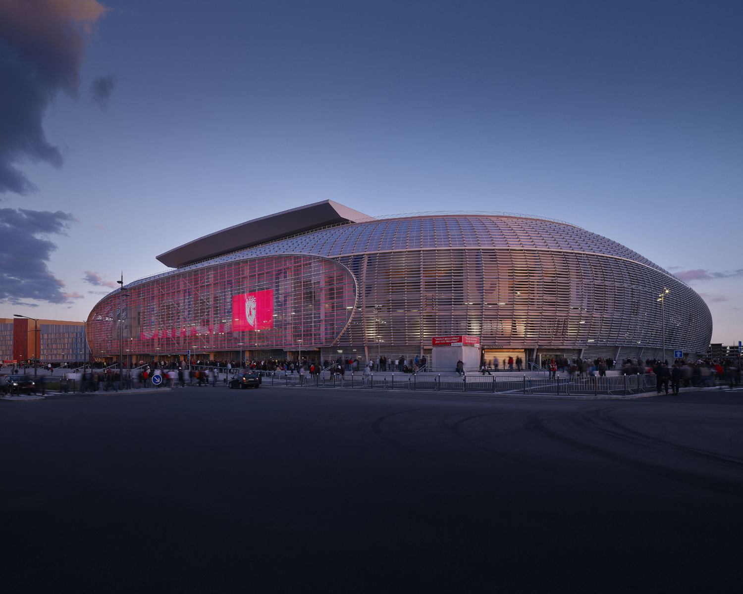 Pierre Mauroy stadium by Atelier Ferret Architectures - Architizer