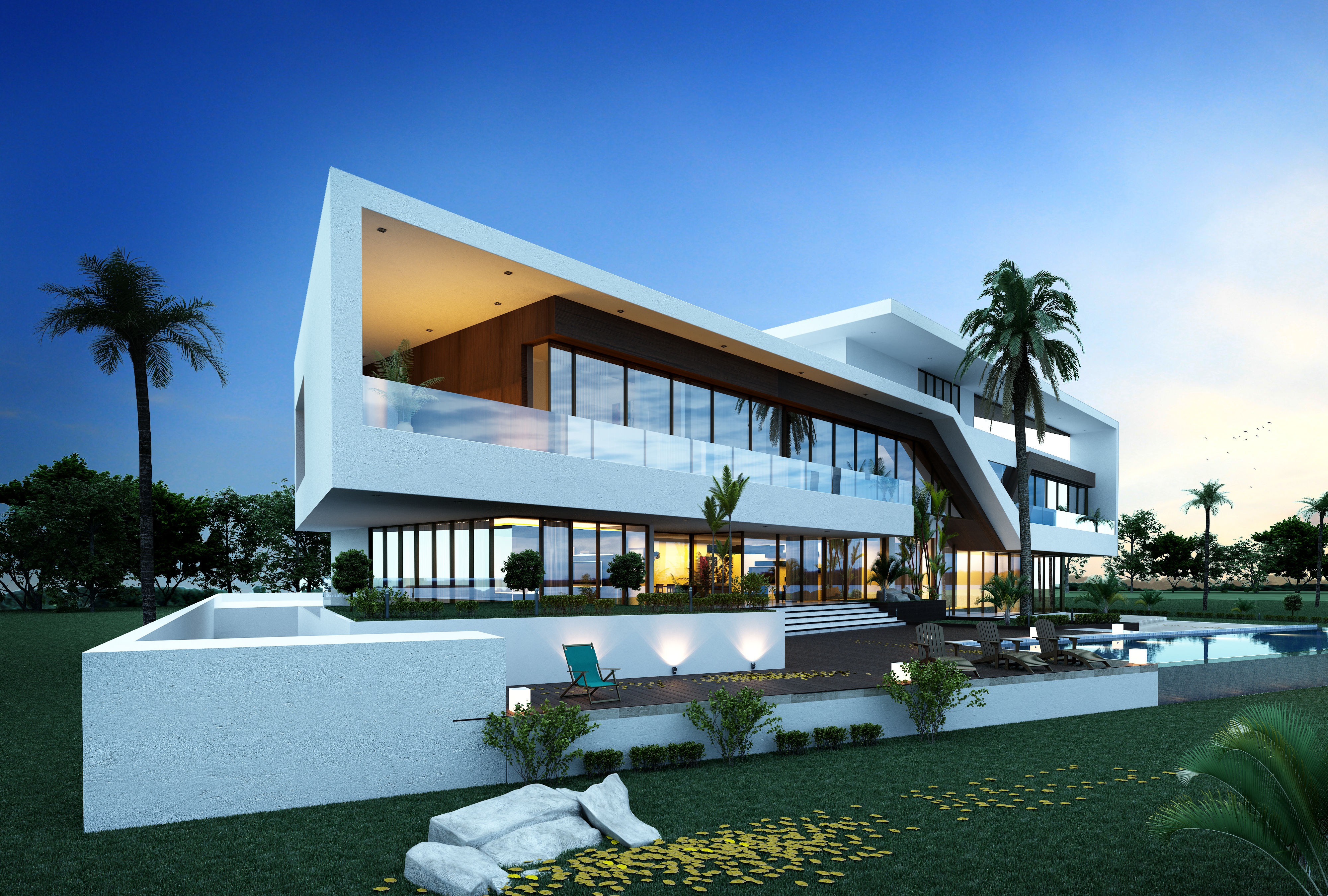Modern Private Villa by UPA - Architizer