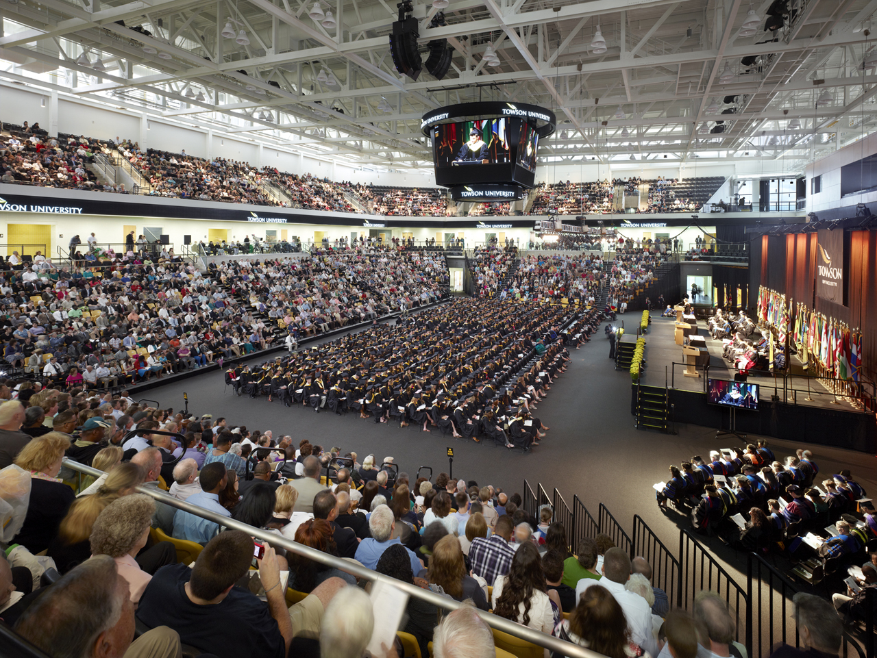 Towson University Arena by Sasaki - Architizer