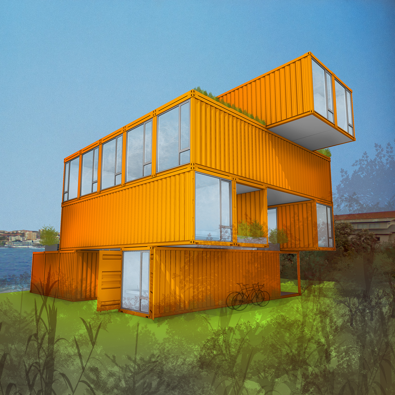 Villa Container by Messana O'Rorke - Architizer