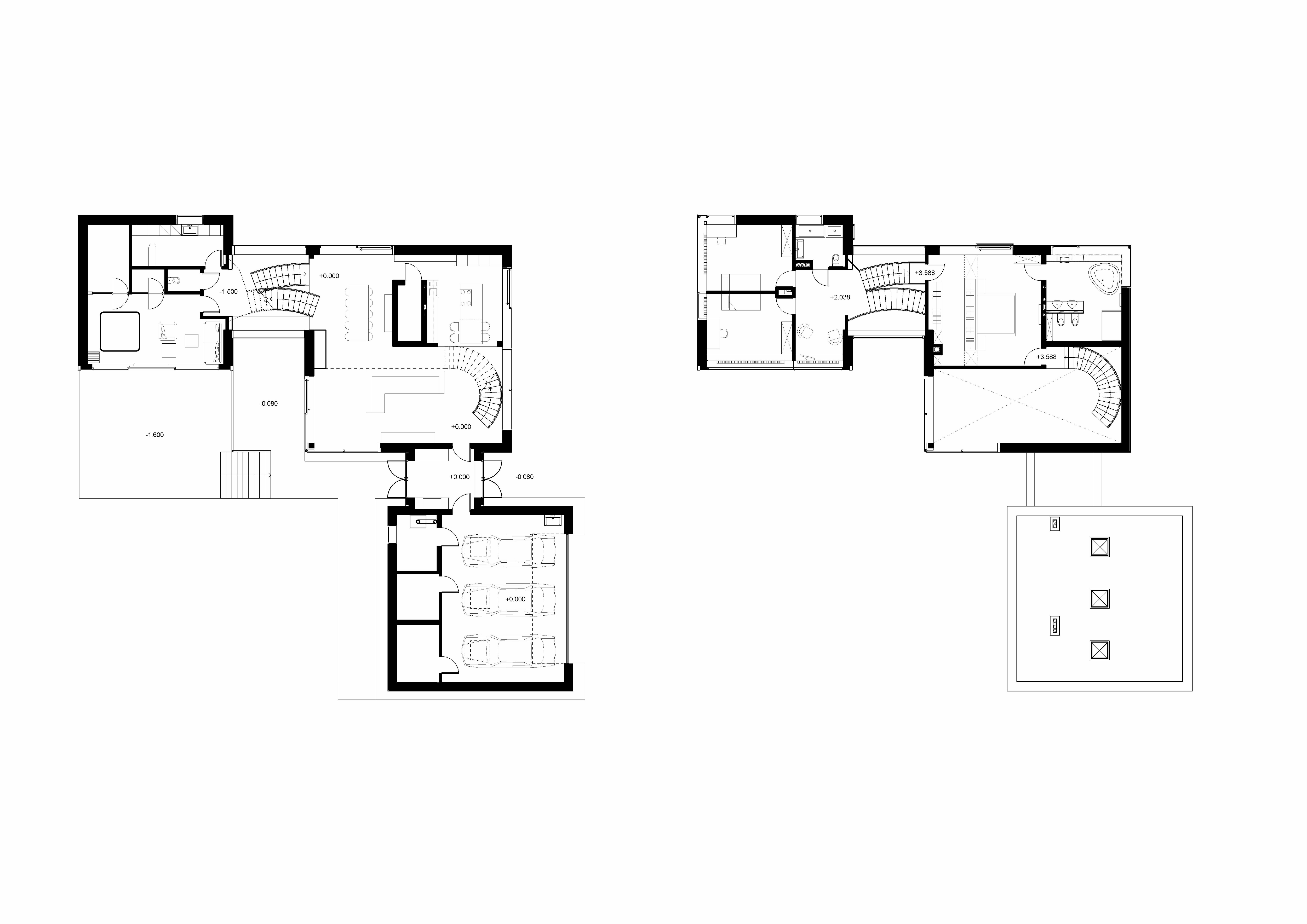 Rectangle parallelepiped House by Devyni architektai - Architizer