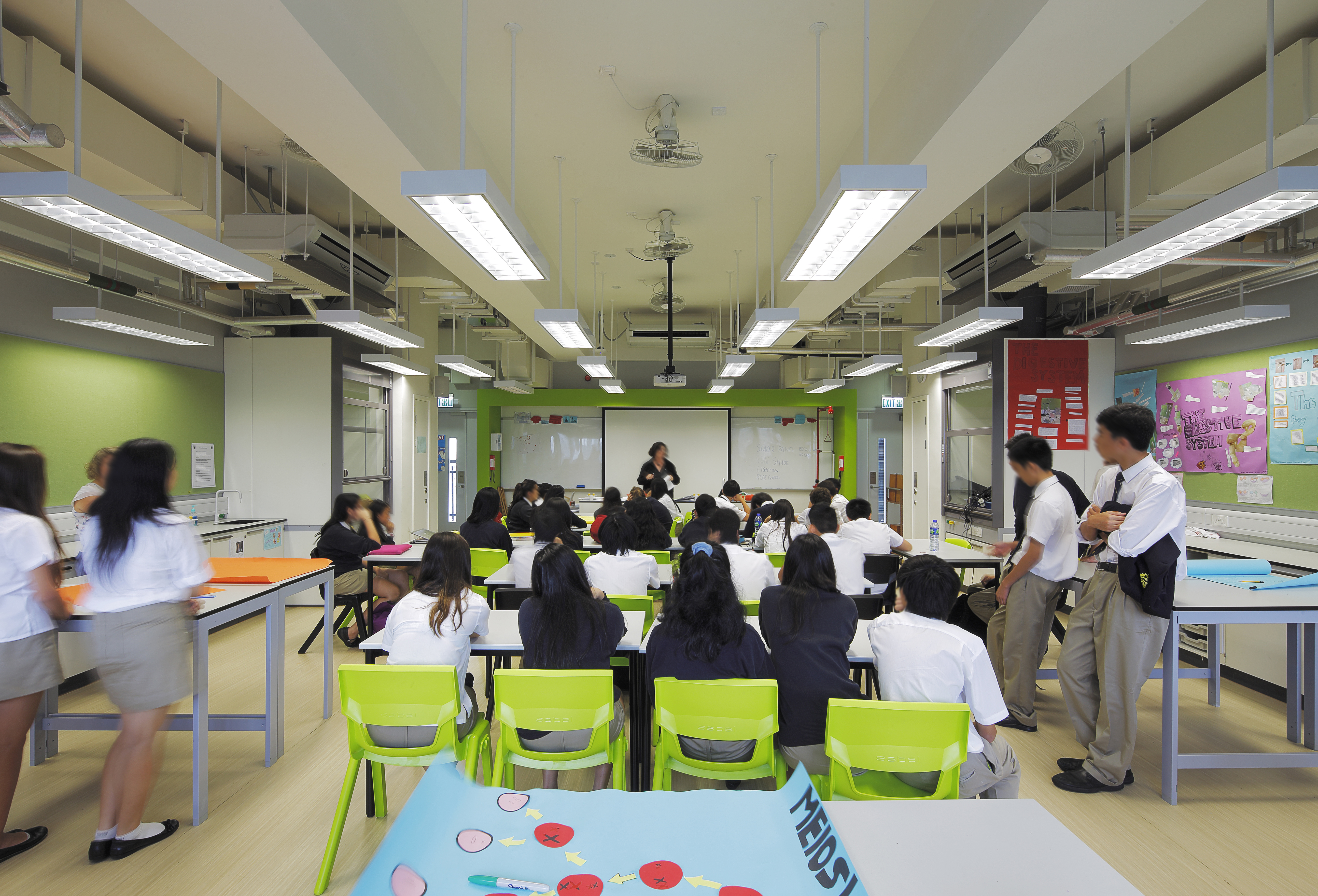 Science Block, King George V School by Ronald Lu & Partners - Architizer
