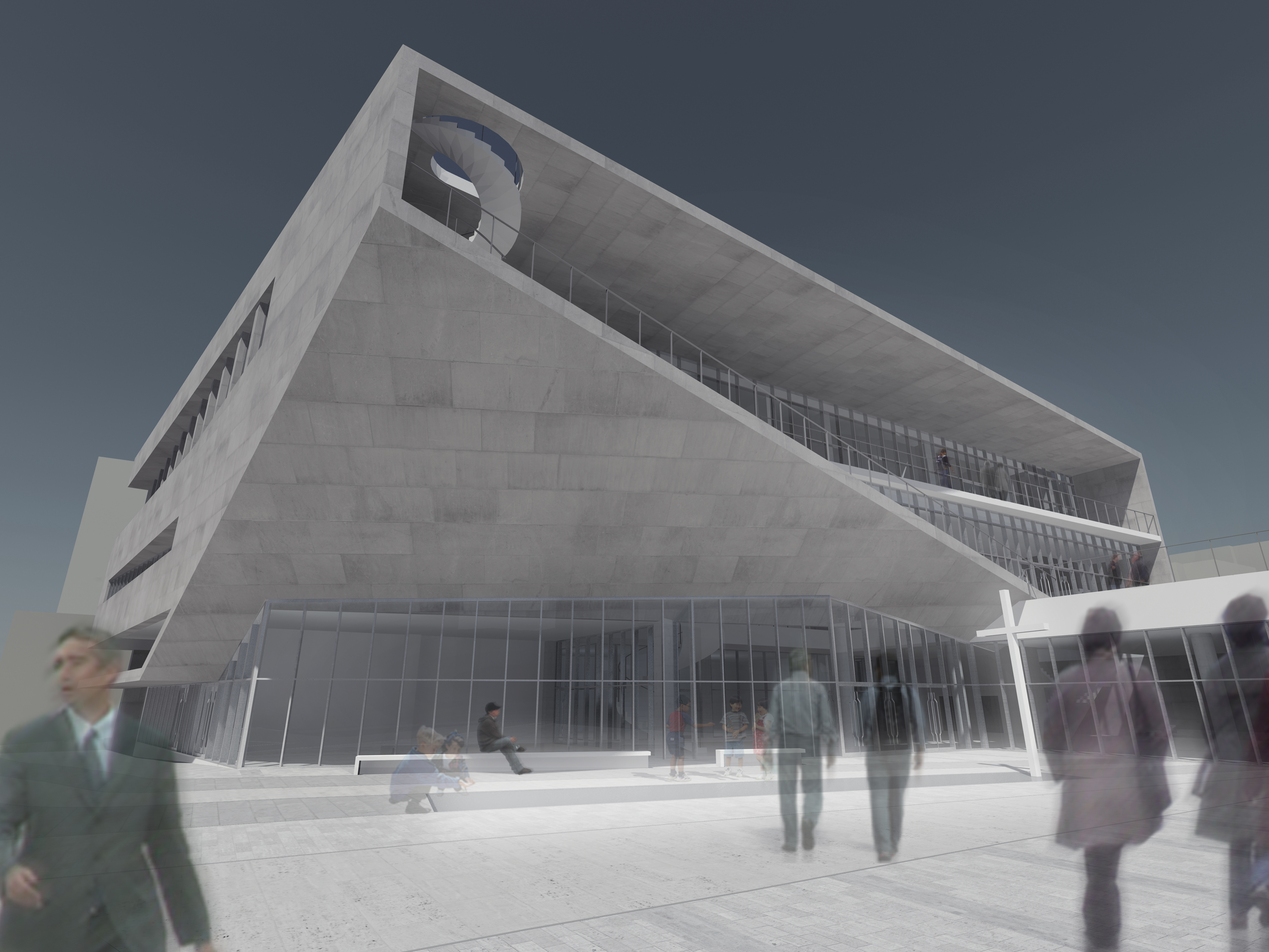 Dorim Church Cultural Center/ 도림교회 by Seoinn Design Group - Architizer