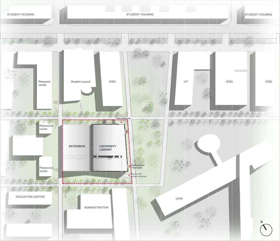 New University Library by rh + architecture - Architizer