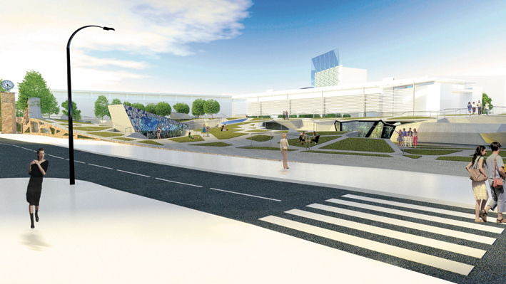 Redesign of the GSP Stadium by KUKAN ARCHITECTS - Architizer