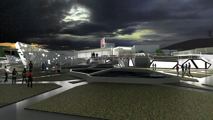 Redesign of the GSP Stadium by KUKAN ARCHITECTS - Architizer