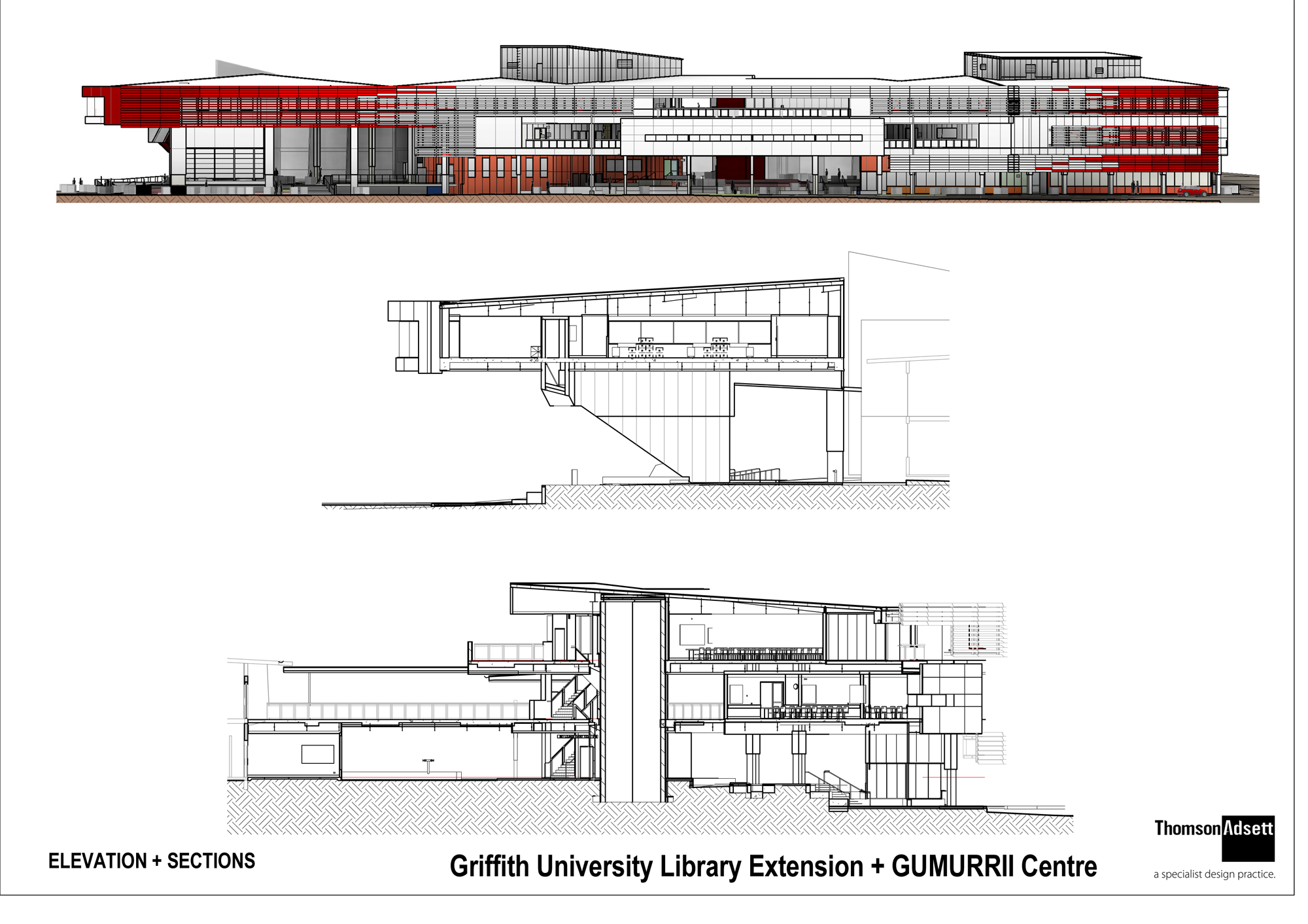 Griffith University Learning Commons by ThomsonAdsett - Architizer