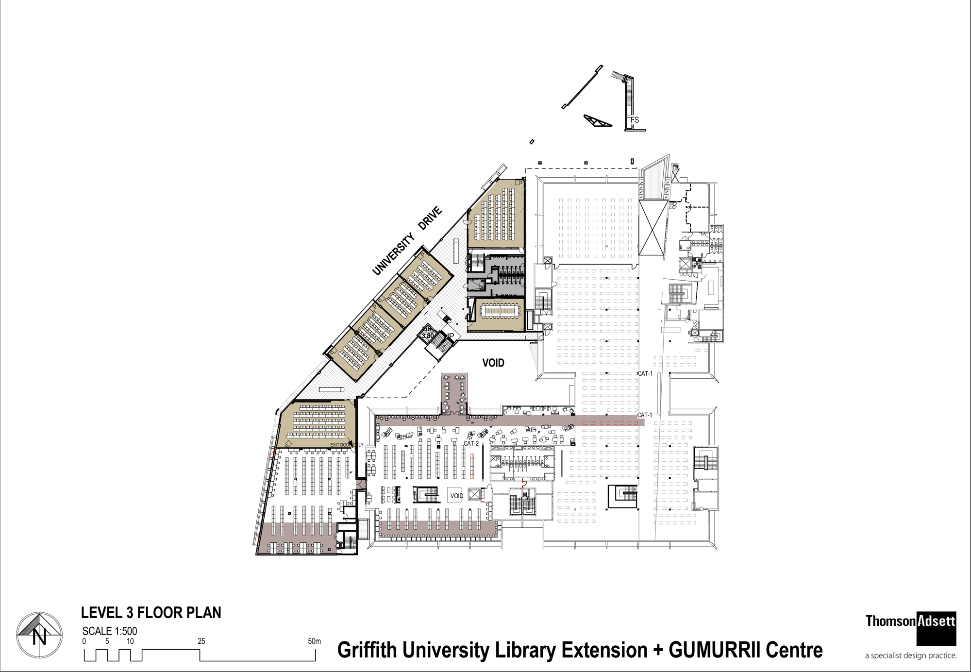 Griffith University Learning Commons by ThomsonAdsett - Architizer