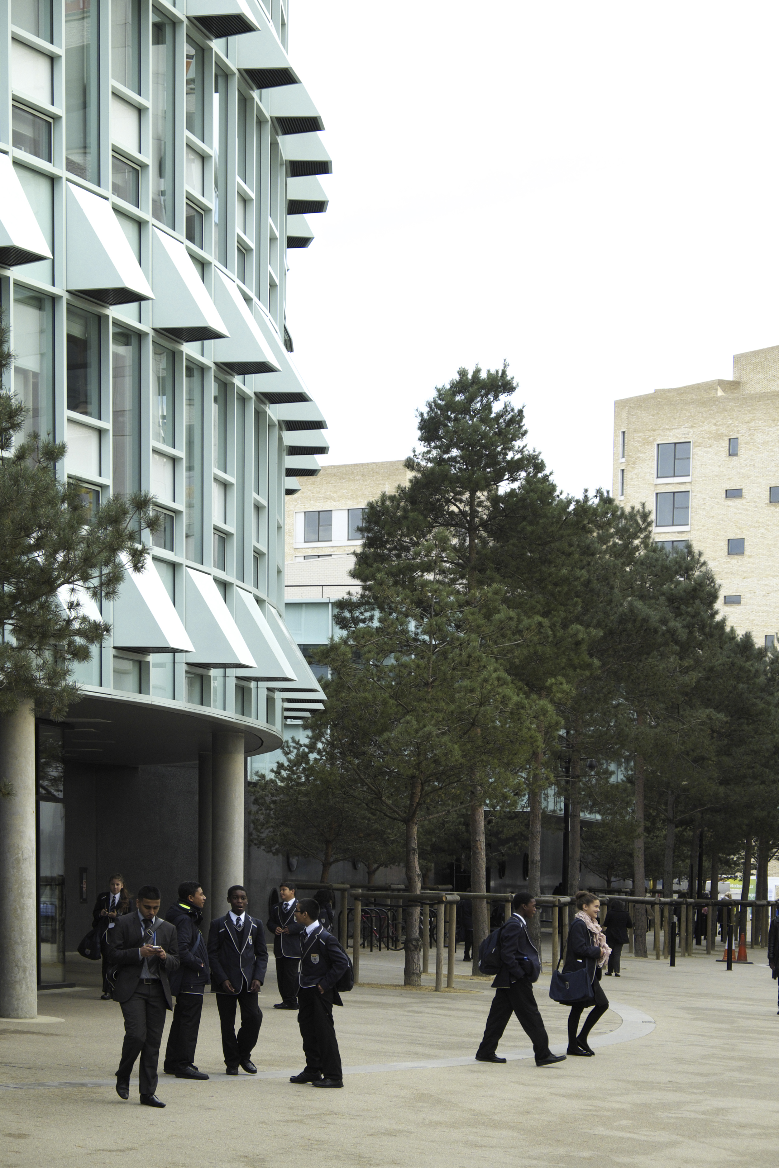 Chobham Academy by Allford Hall Monaghan Morris - Architizer