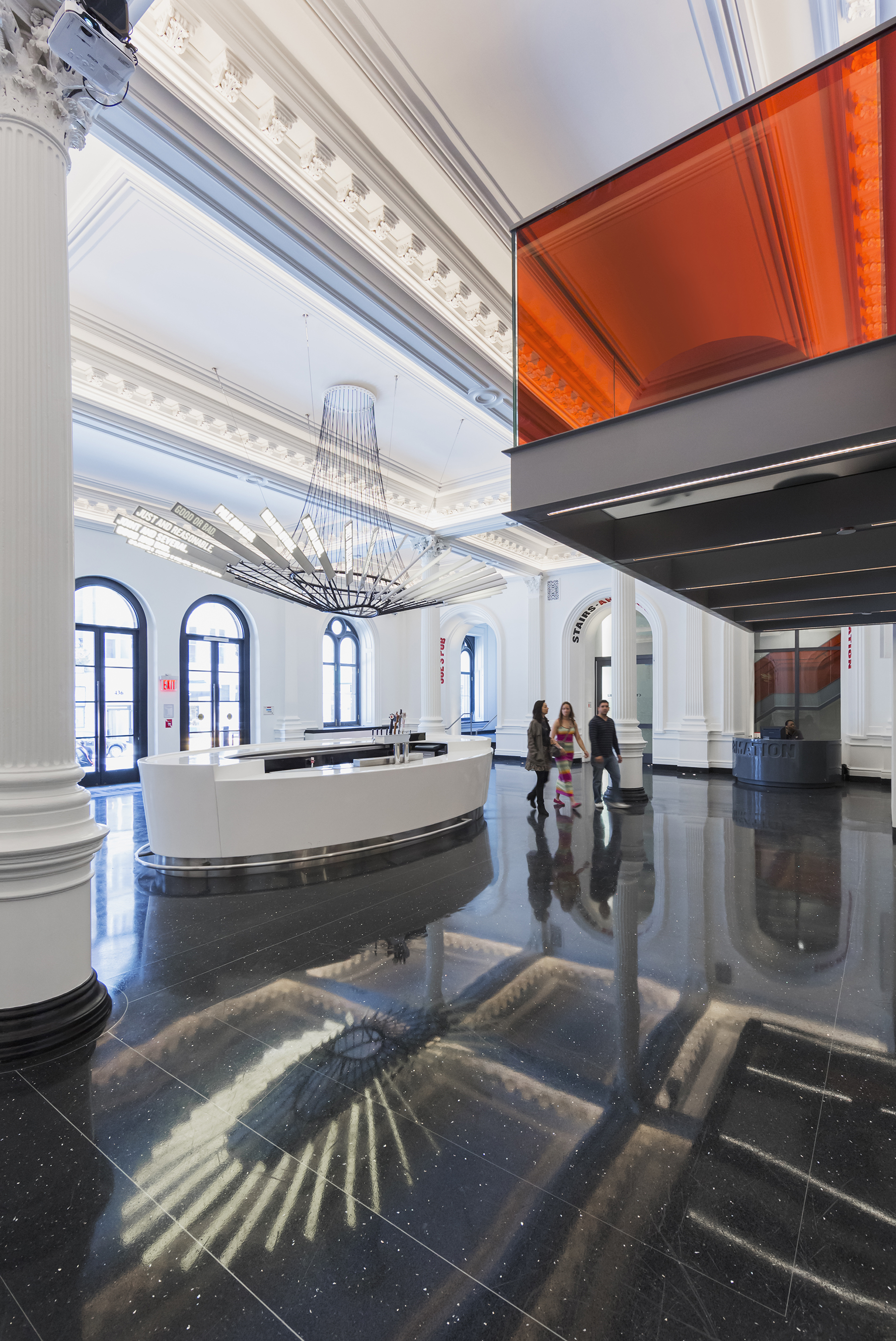 The Public Theater at Astor Place, Façade Restoration, Entry and Lobby ...