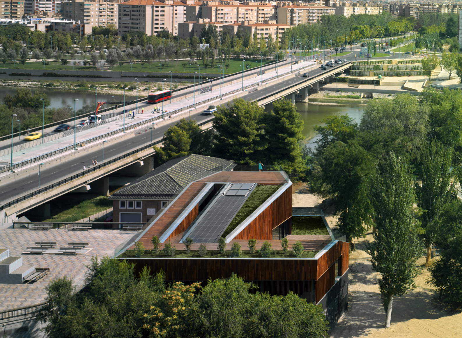 Environmental Municipal Unit Headquarters by Magen Arquitectos, MAGÉN ...