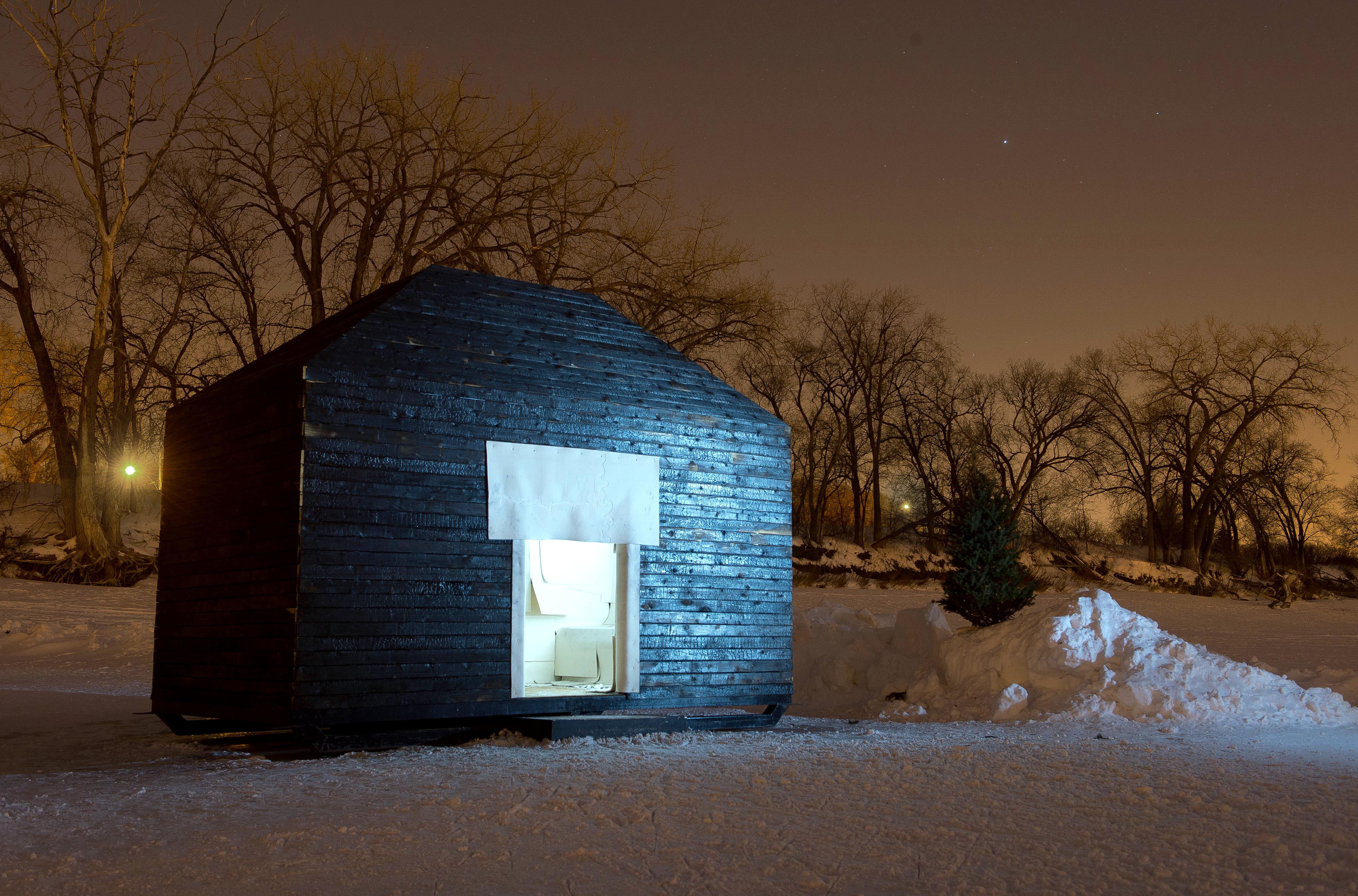 Warming Hut by Aamodt / Plumb Architects - Architizer
