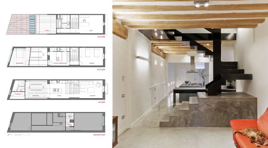 Row House Renovation by SAIZVERDOUX - Architizer