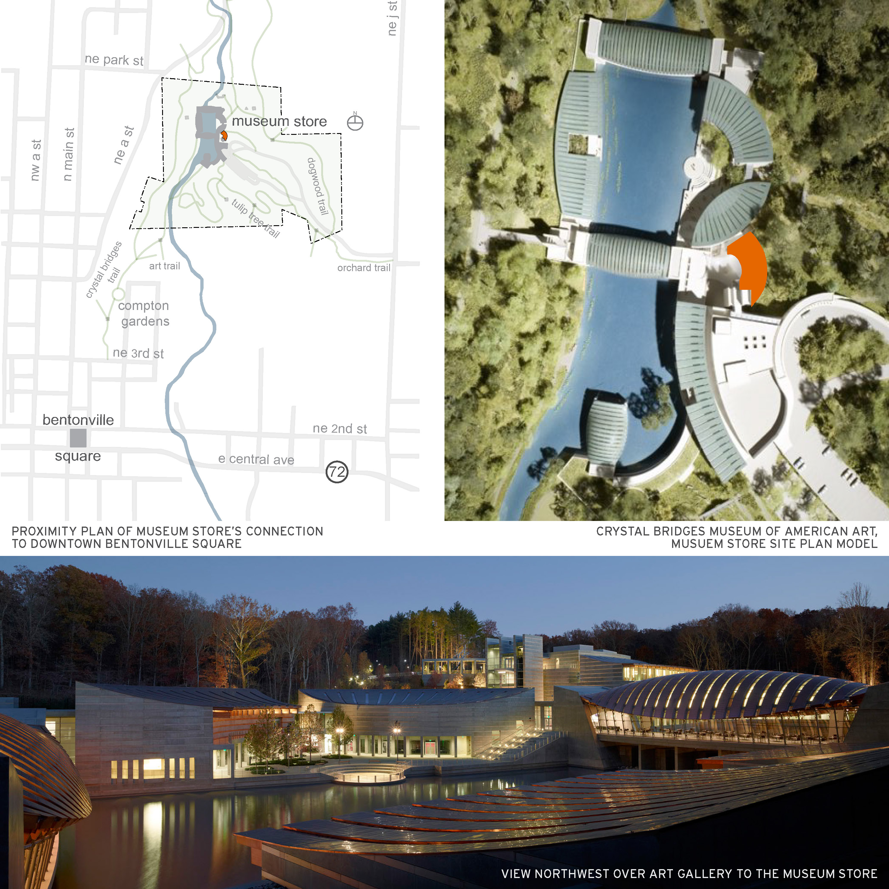 Crystal Bridges Museum of American Art, Museum Store by Marlon ...