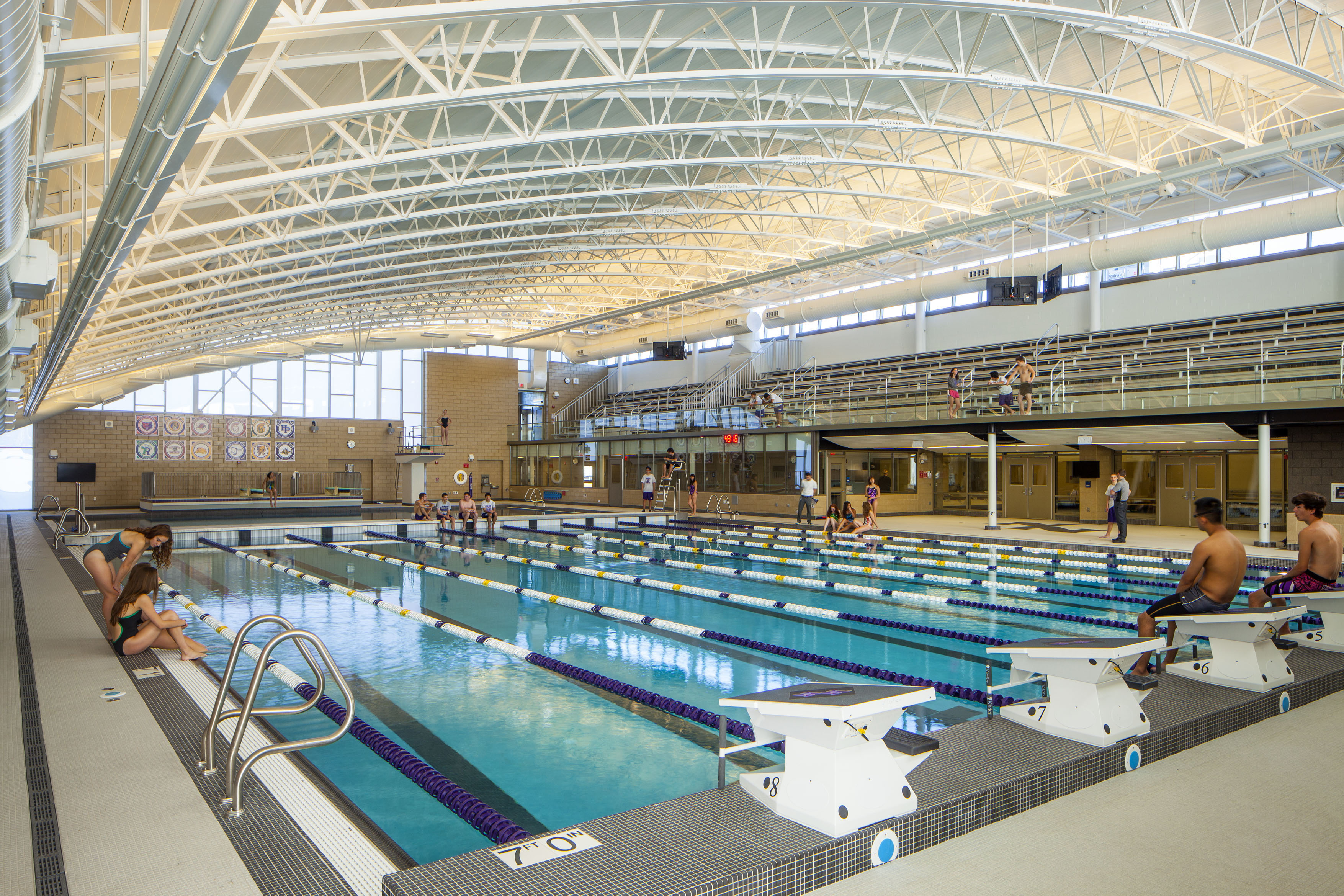 Niles North High School Aquatics Center by Legat Architects, Inc ...