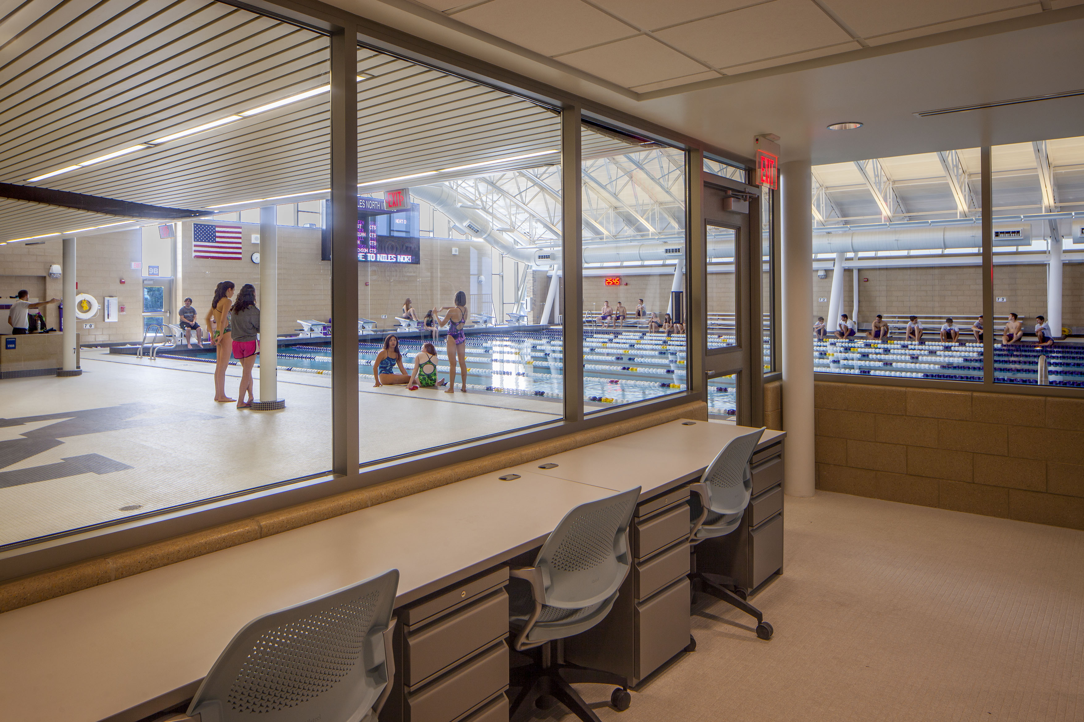 Niles North High School Aquatics Center by Legat Architects, Inc ...