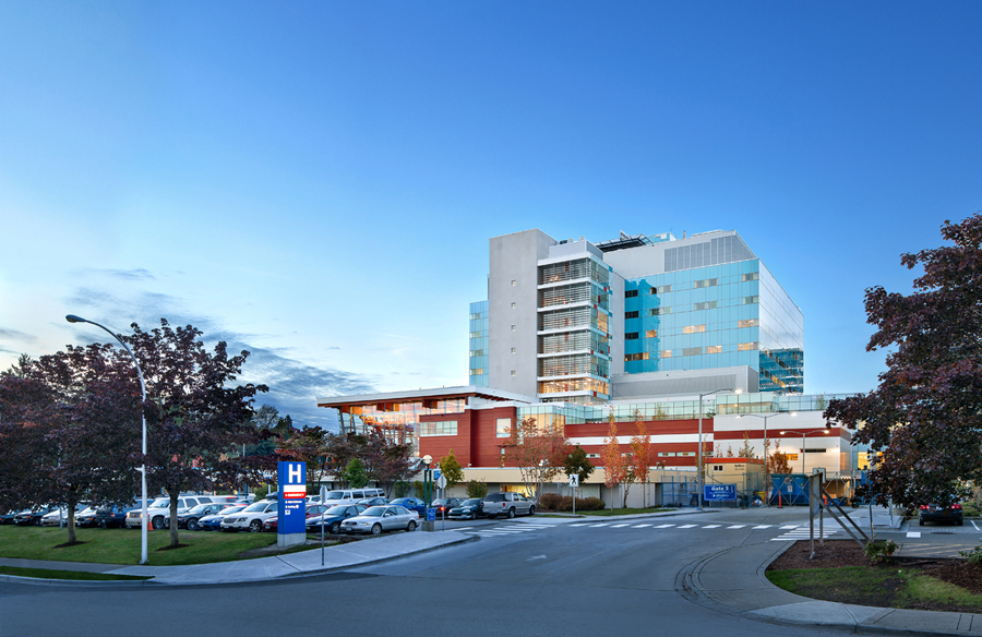 Surrey Memorial Hospital (SMH) Critical Care Tower [second largest ...