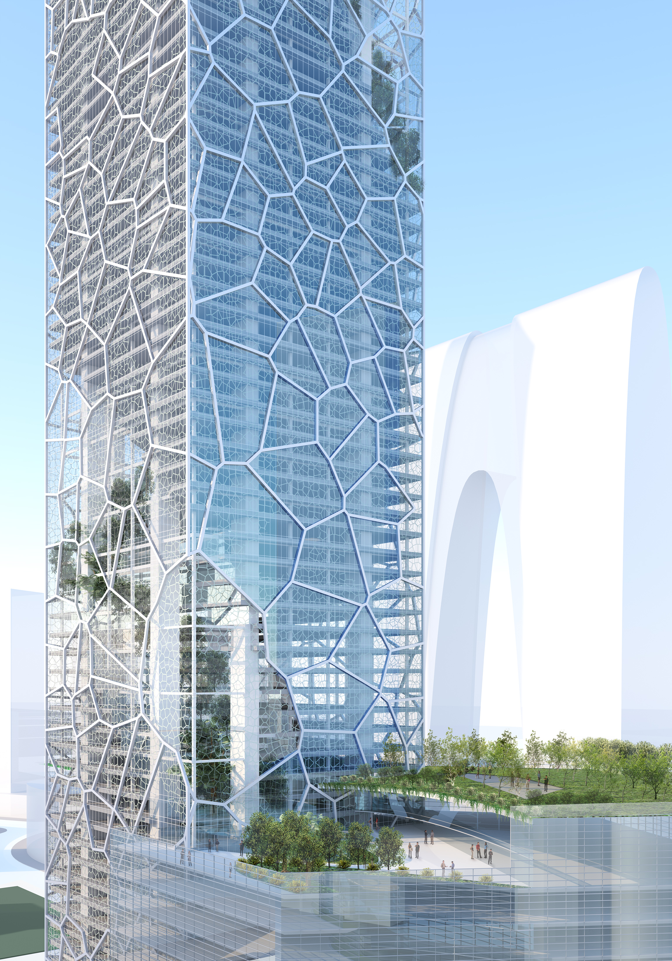 Biophilic Tower by Adrian Smith + Gordon Gill Architecture - Architizer
