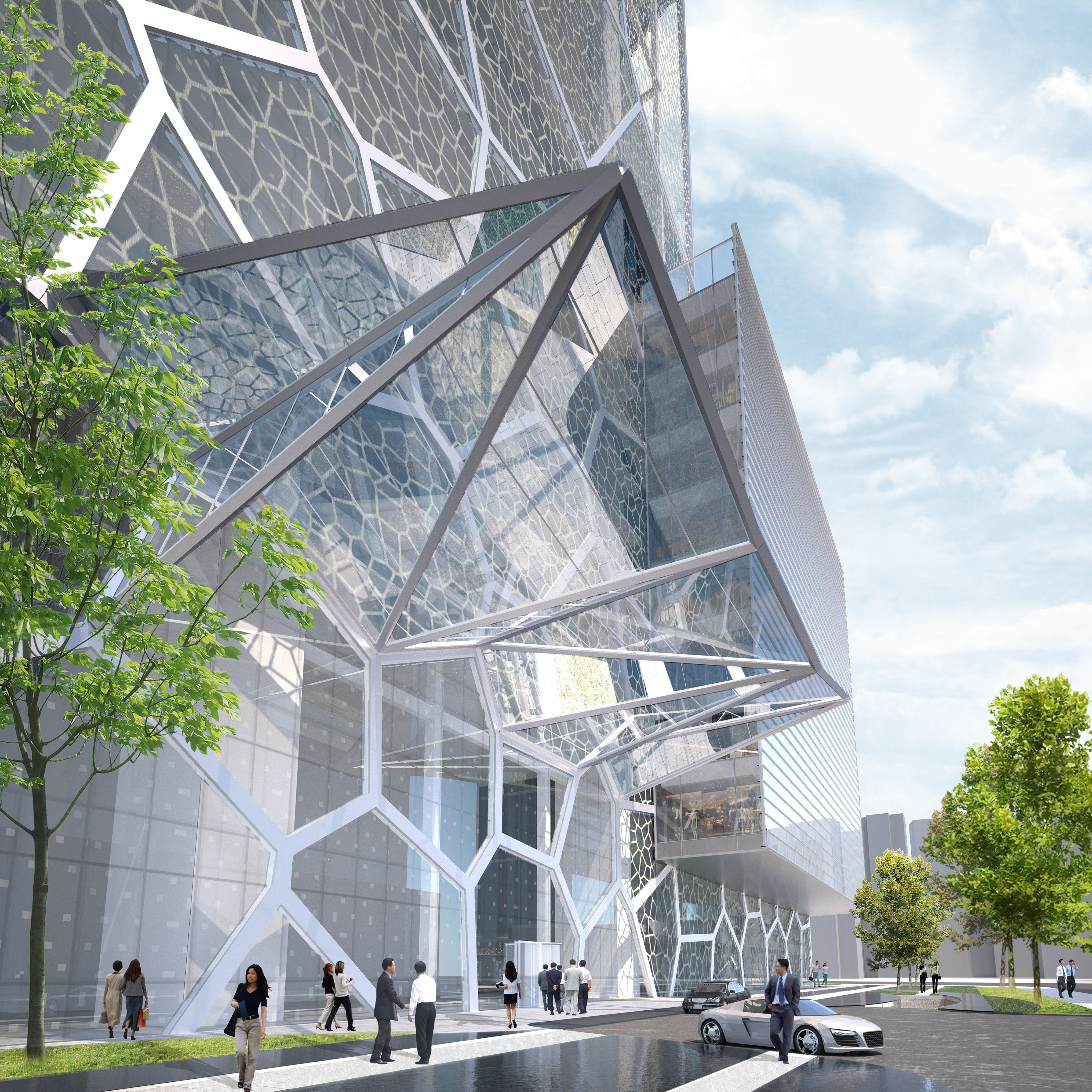 Biophilic Tower by Adrian Smith + Gordon Gill Architecture - Architizer