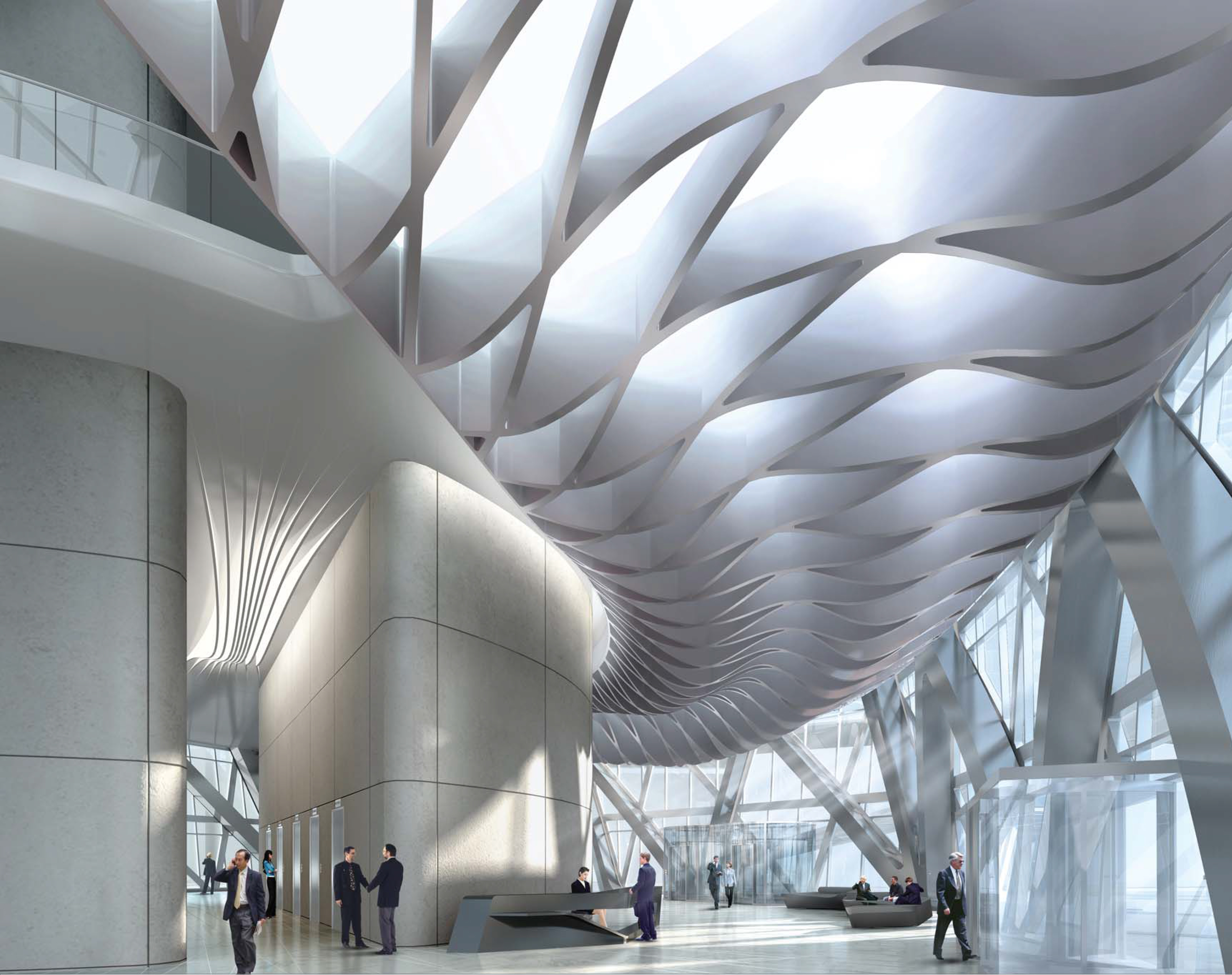 Wave Tower by Adrian Smith + Gordon Gill Architecture - Architizer