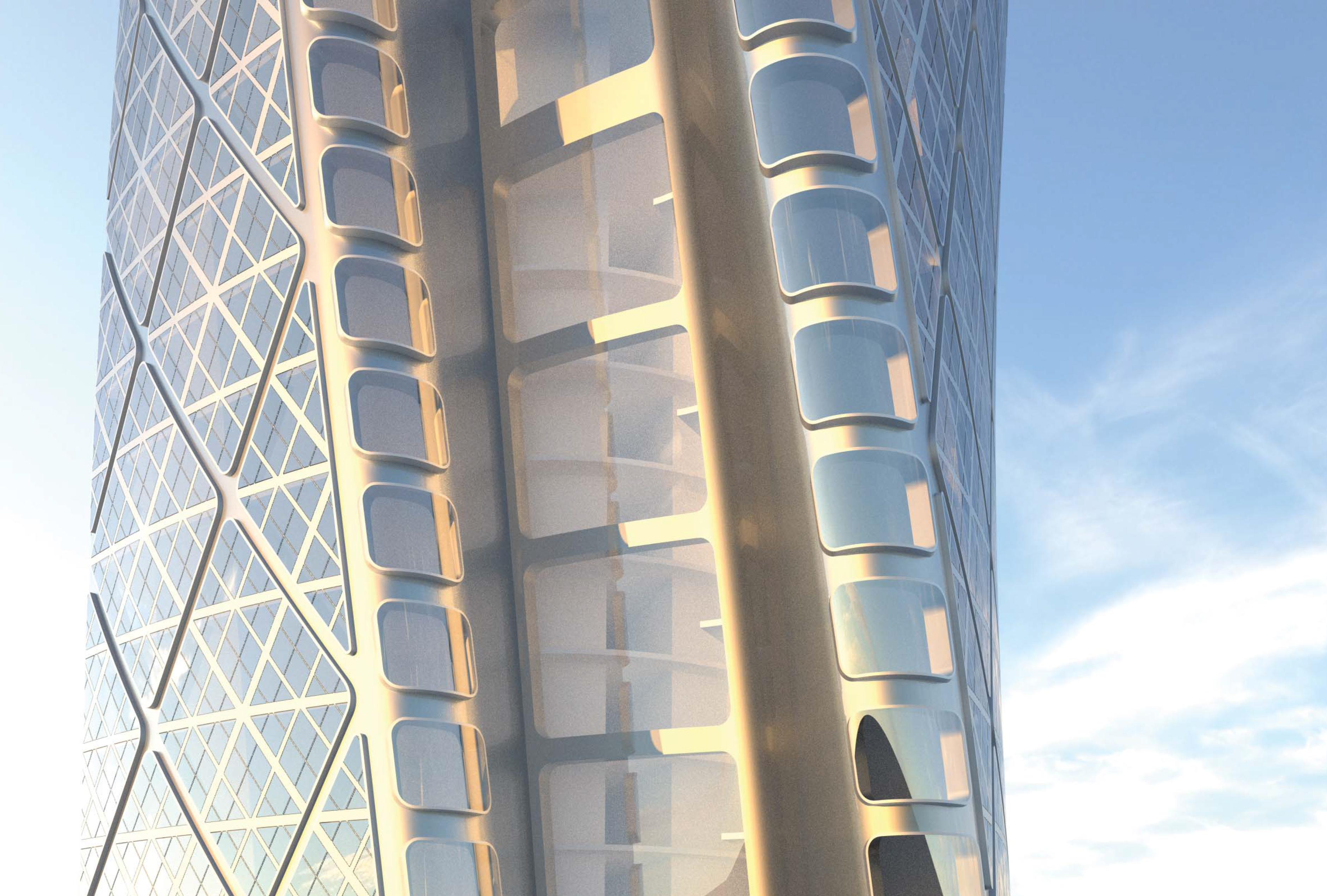 Wave Tower by Adrian Smith + Gordon Gill Architecture - Architizer