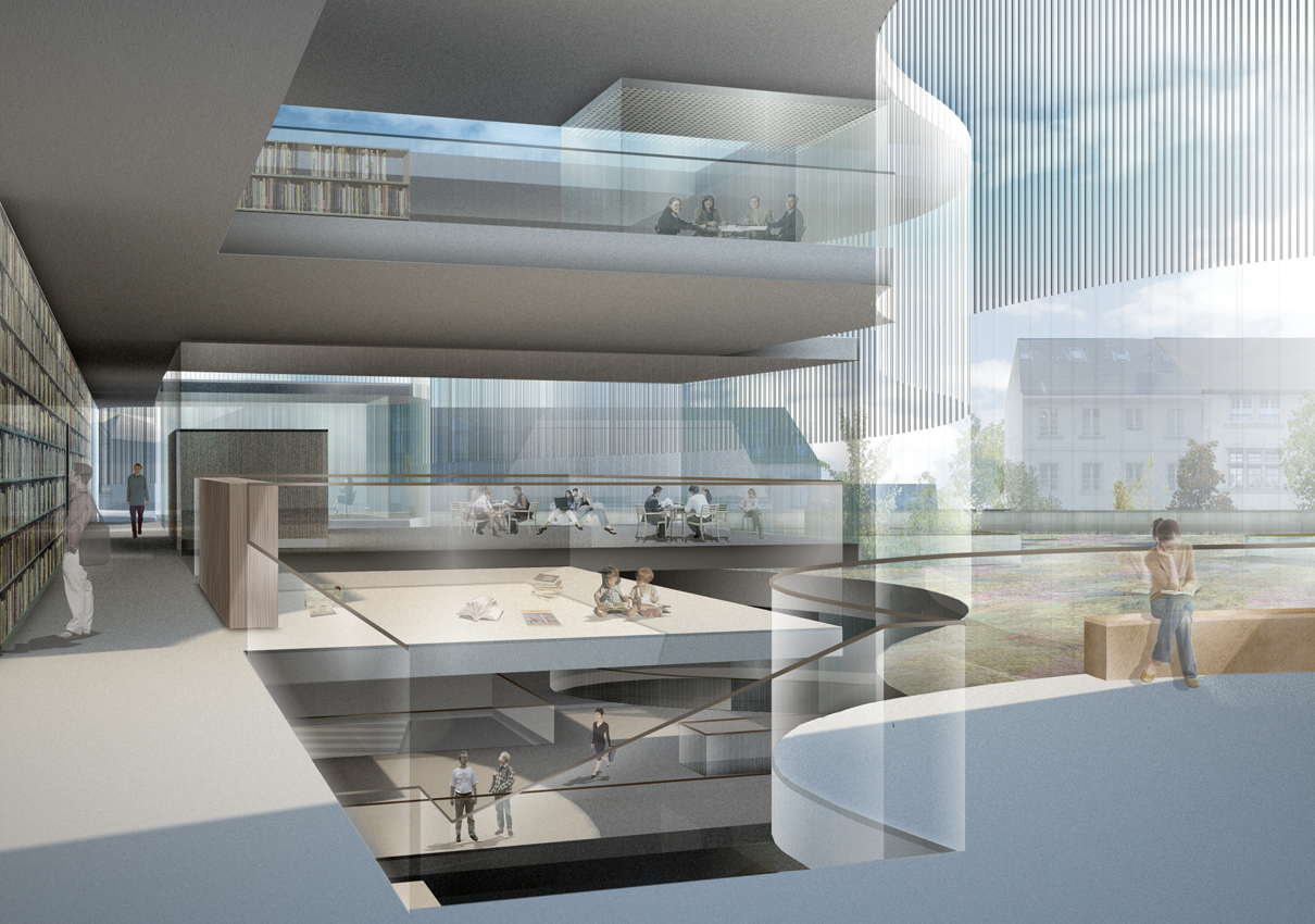 BCU Library by Brisac Gonzalez Architects - Architizer