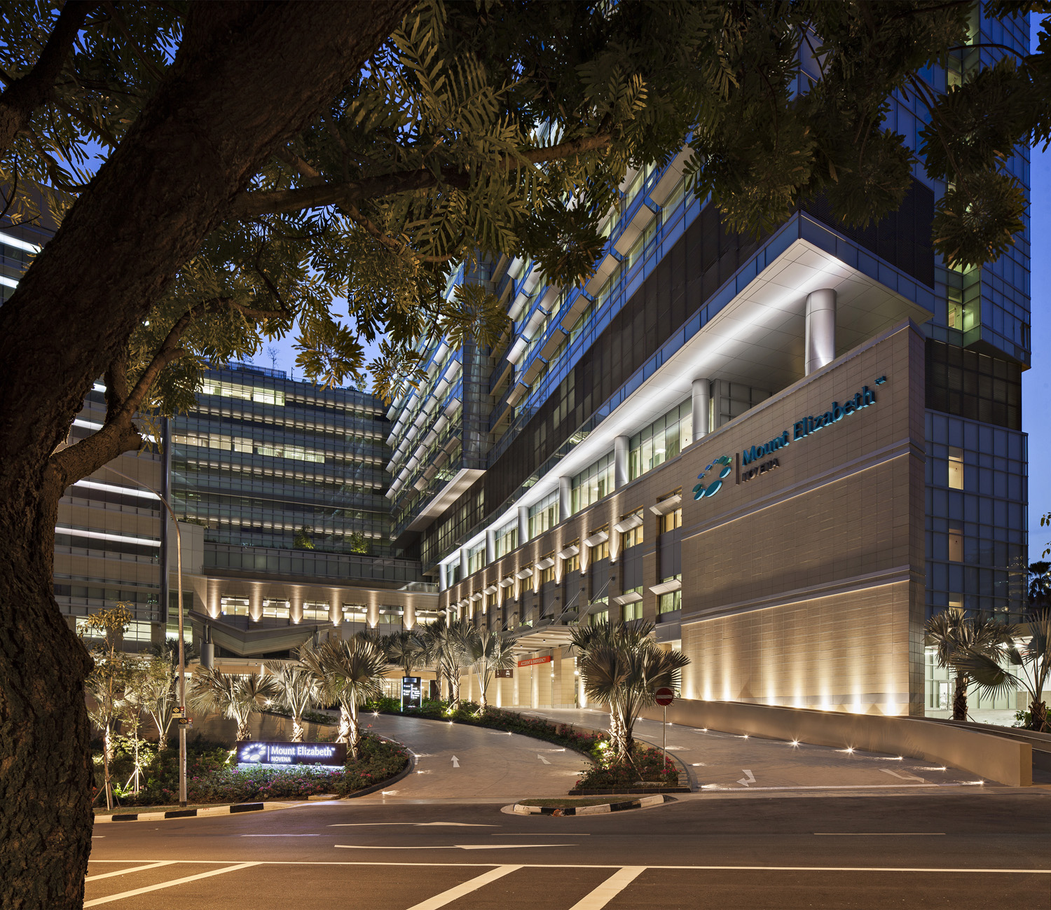 Idea 755010: Mount Elizabeth Novena Hospital by HOK - Architizer