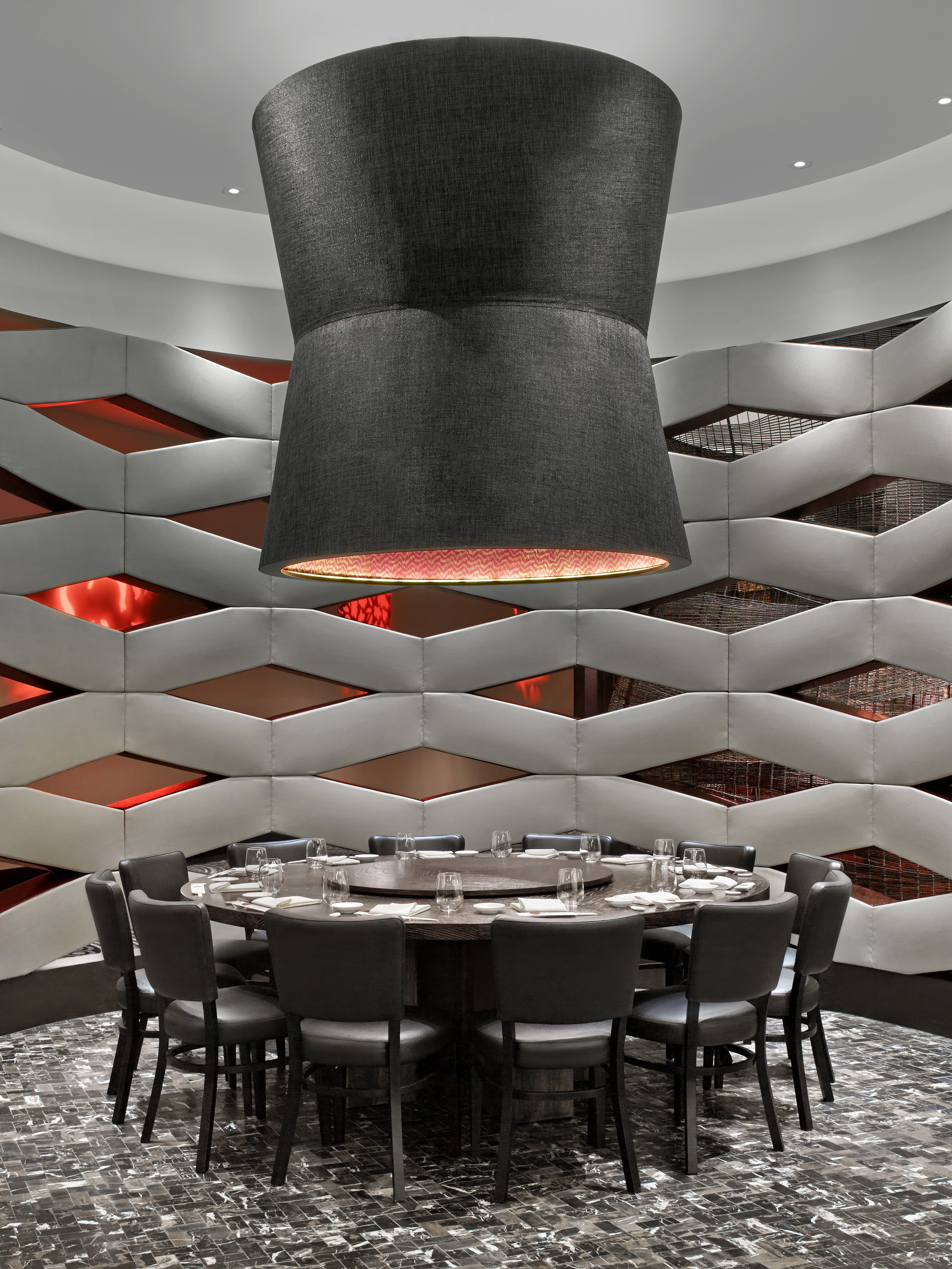 Nobu Hotel Restaurant And Lounge Caesars Palace by Rockwell Group ...