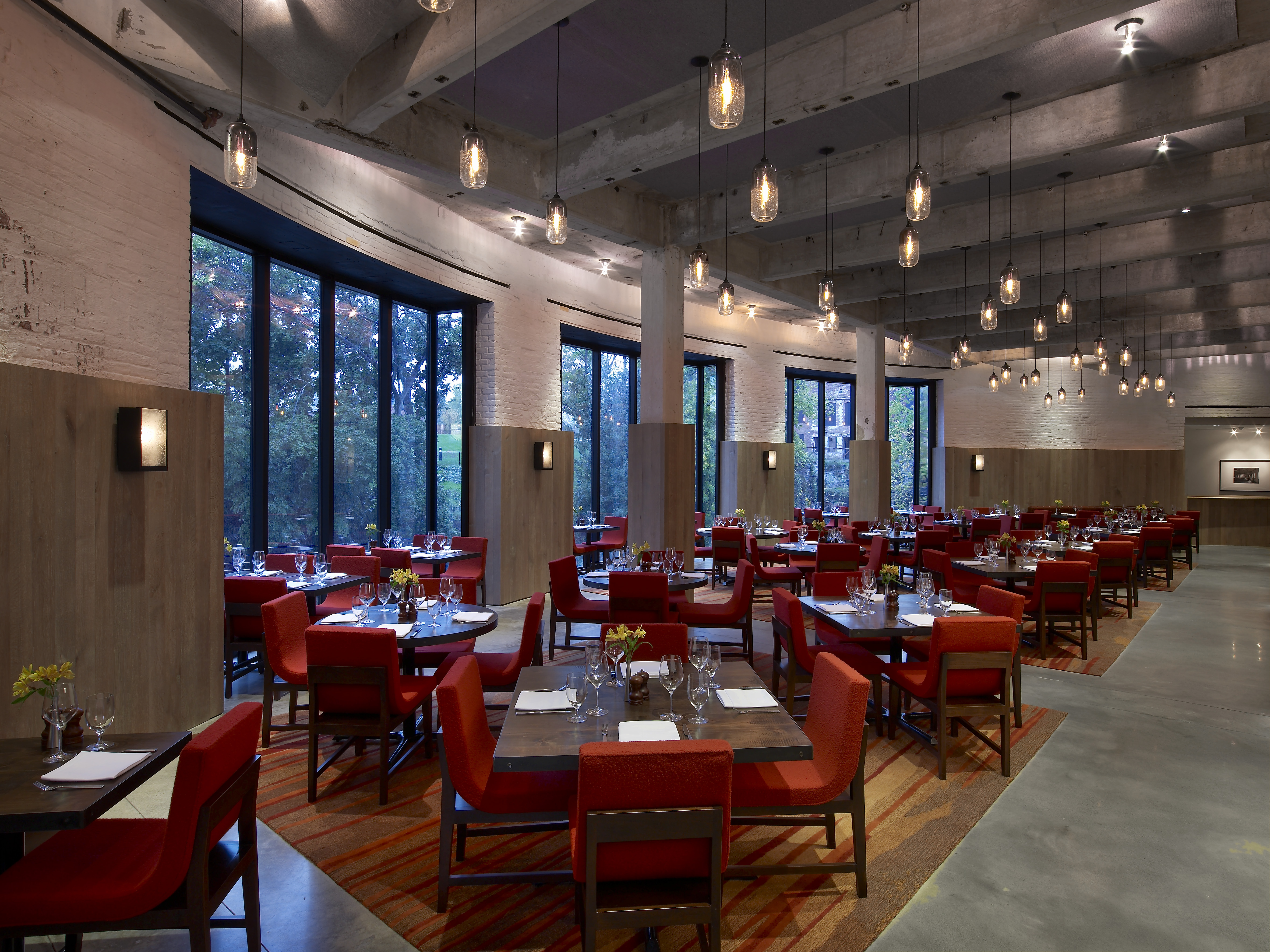The Roundhouse at Beacon Falls Restaurant and Lounge by Rockwell Group ...