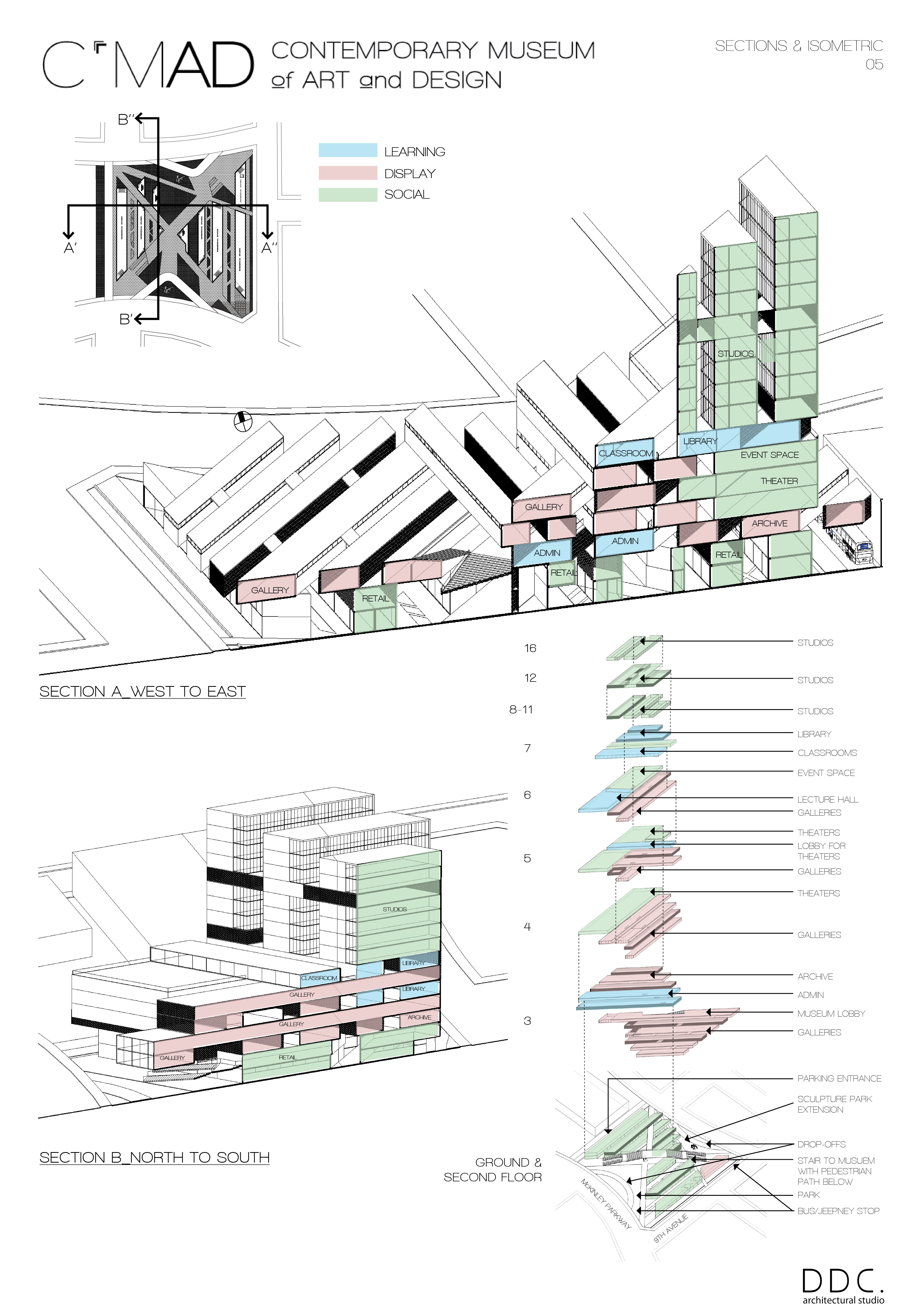 Contemporary Museum of Art and Design Competition Entry by DEQA Design ...
