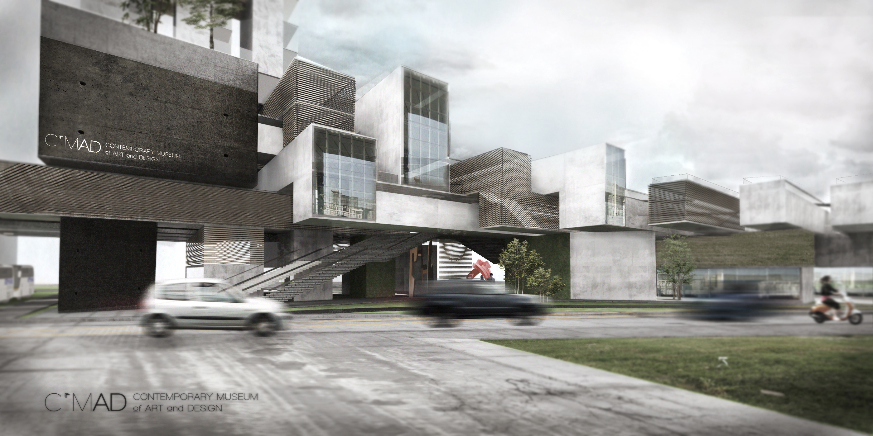 Contemporary Museum of Art and Design Competition Entry by DEQA Design ...