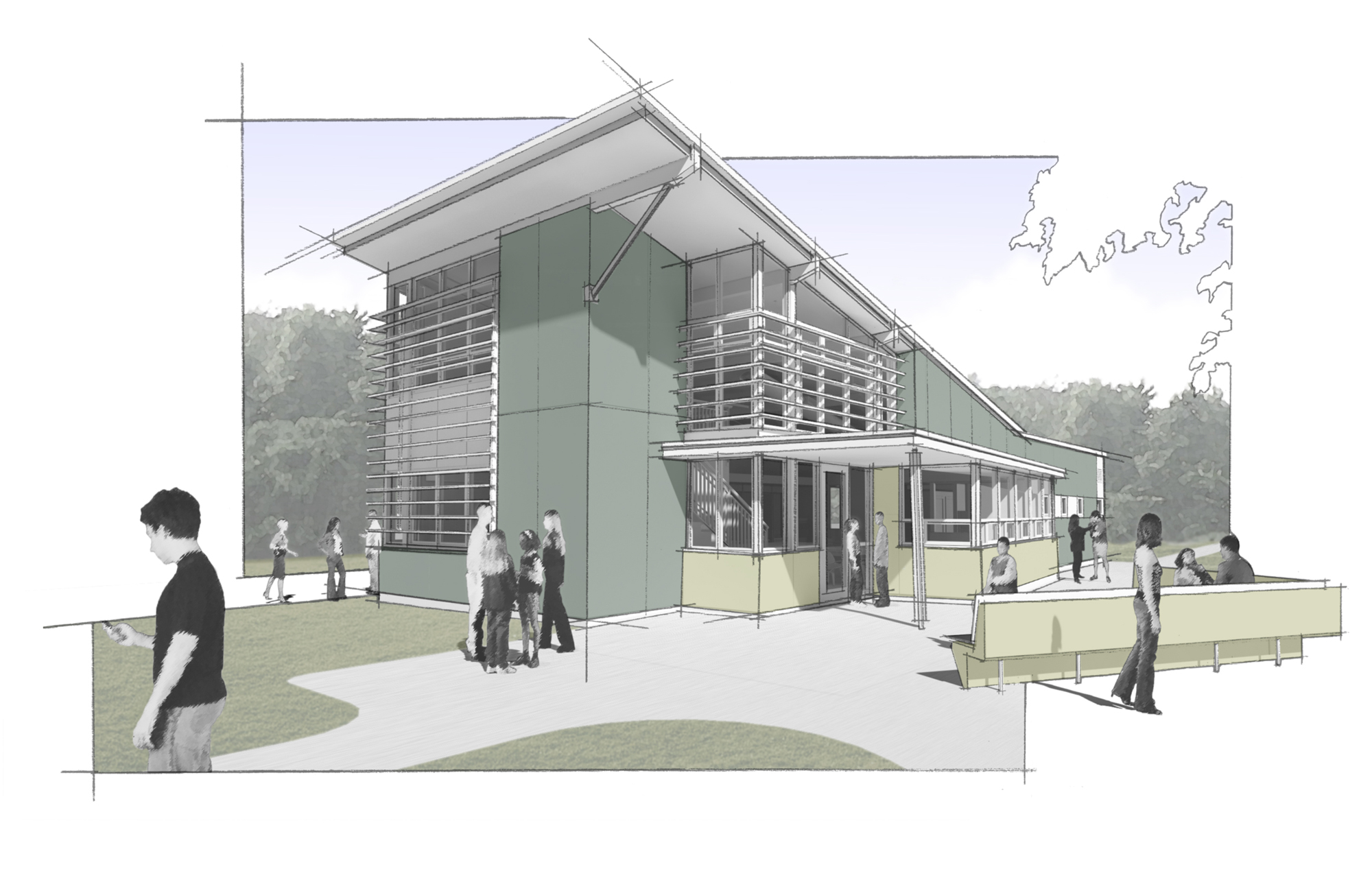 Allencrest Community Learning Center by Abacus Architects+ Planners ...